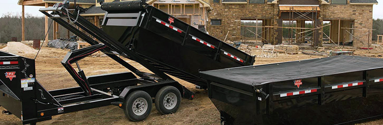 Home | Olympic Trailer | PJ and Cargo Mate flatbed and cargo trailers in WA