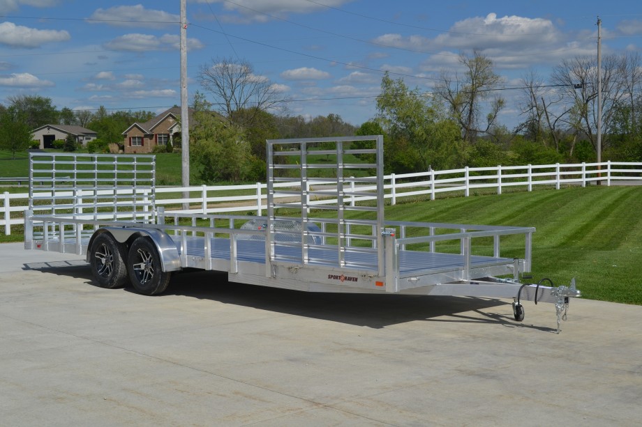 Aluminum Utility and Landscape | Custom Enclosed and Open Trailers